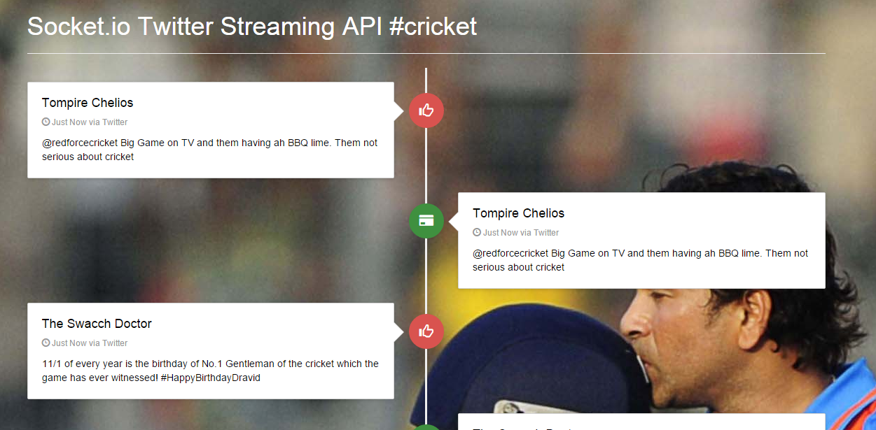 Socket.io Twitter Streaming API - Node.js Deployed on Modulus.io ~ i-visionblog