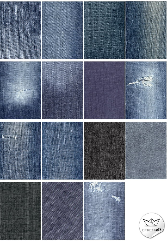Texturas de Denim en alta resolución (High Resolution Denim/Jeans ...