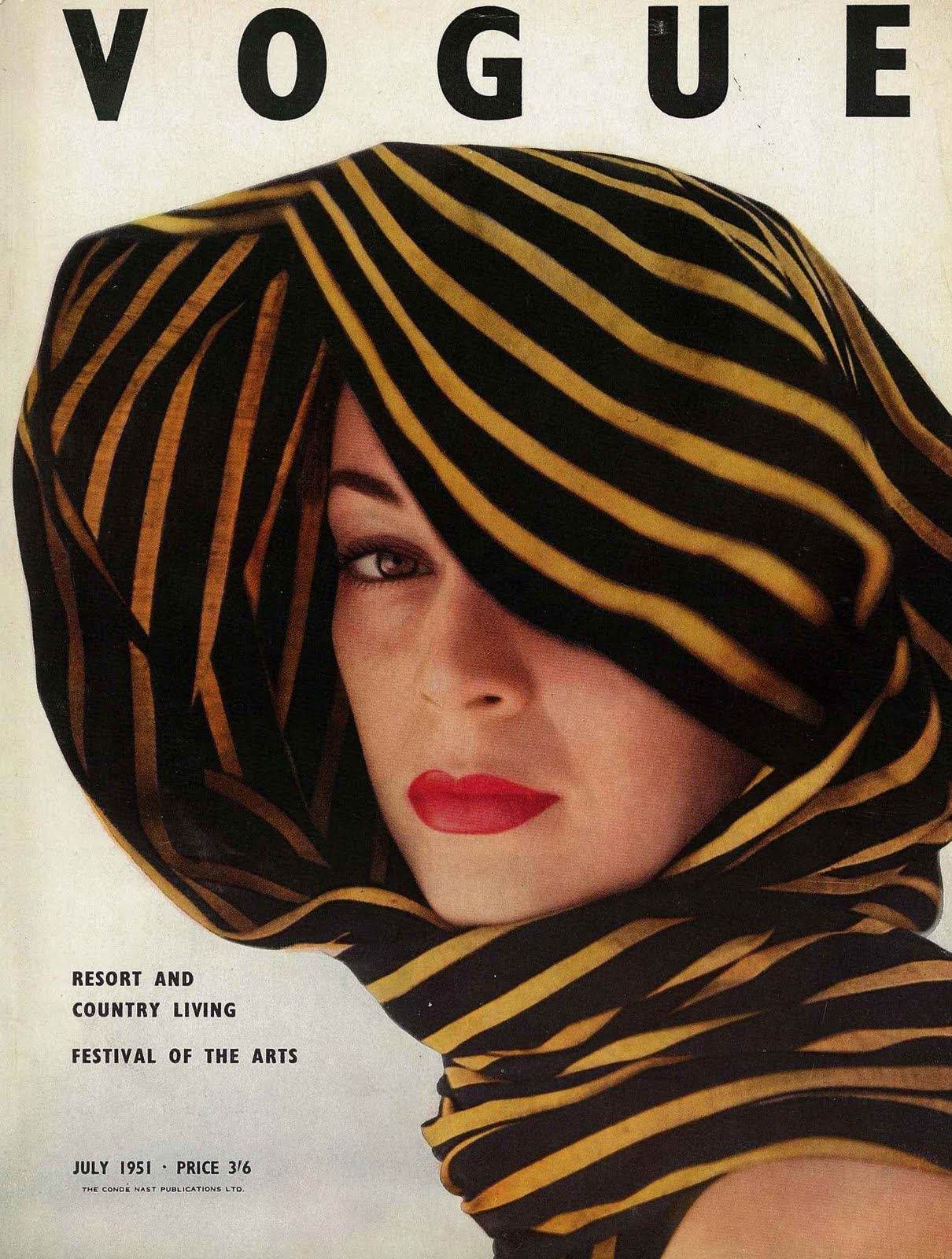 THE LADY BOOK: VINTAGE VOGUE COVERS, 1950s