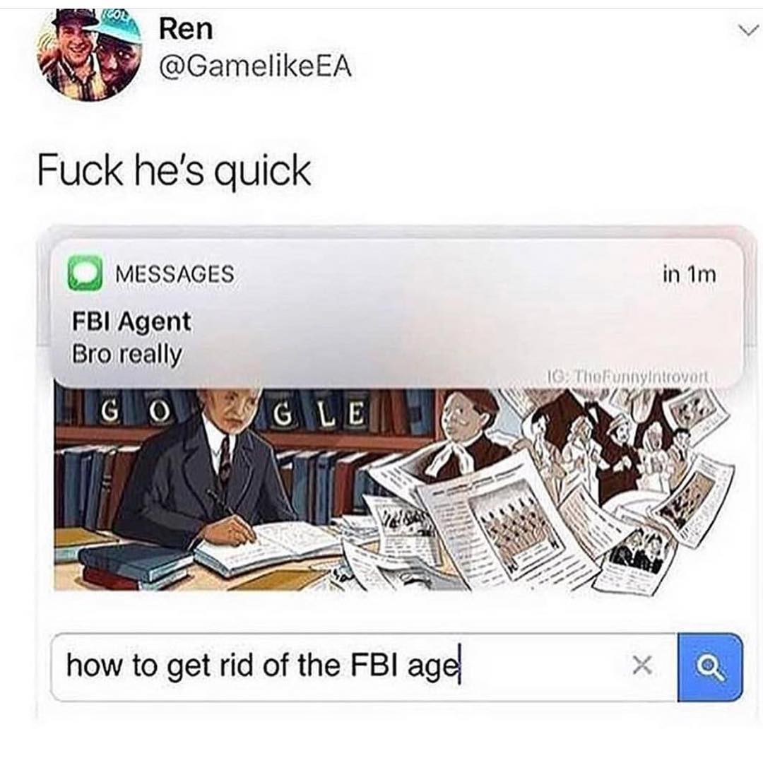 SoFunnyIPeePee: FBI Memes