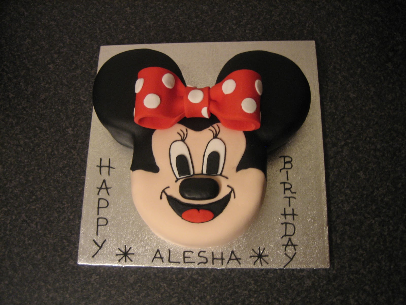 Sarah T Cakes: Mouse character cake.