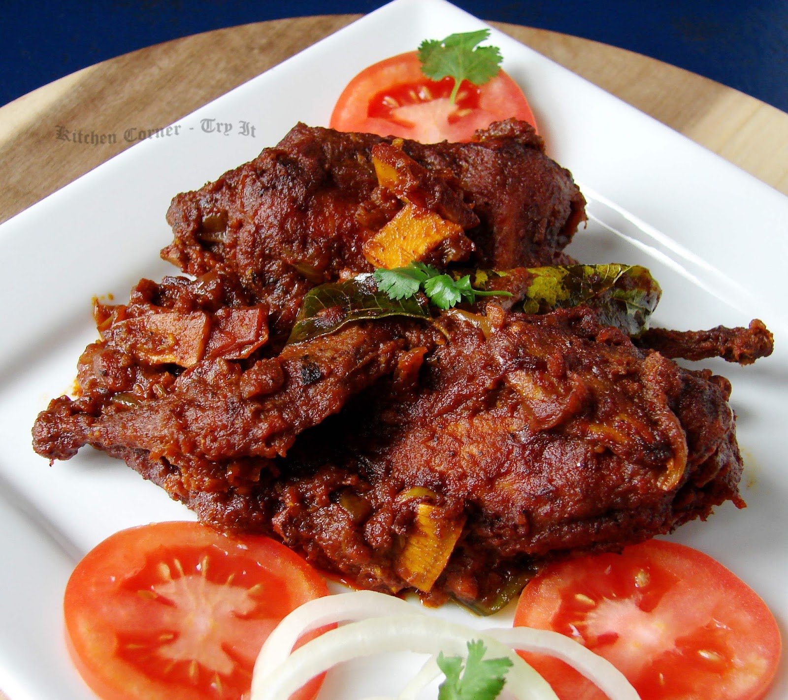 Kerala Style Kada Roast/Easy Quail Roast