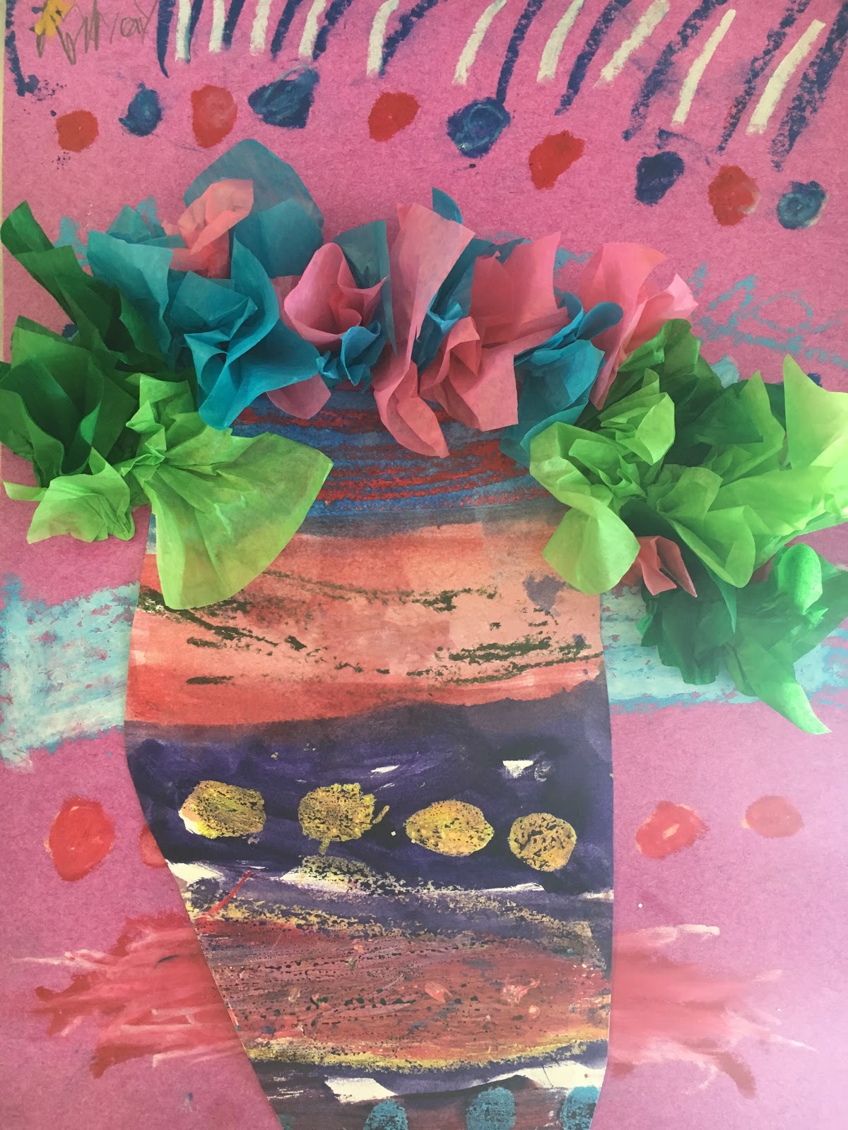 Art from Chaos: Tissue Paper Collage