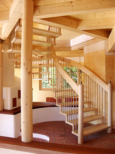 10 Hermosas Escaleras de Madera - Colores en Casa