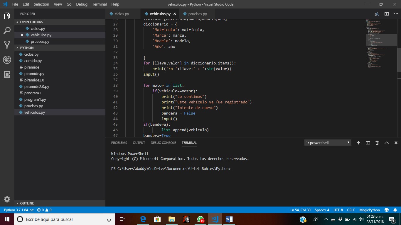 Python: Estructuras de Control