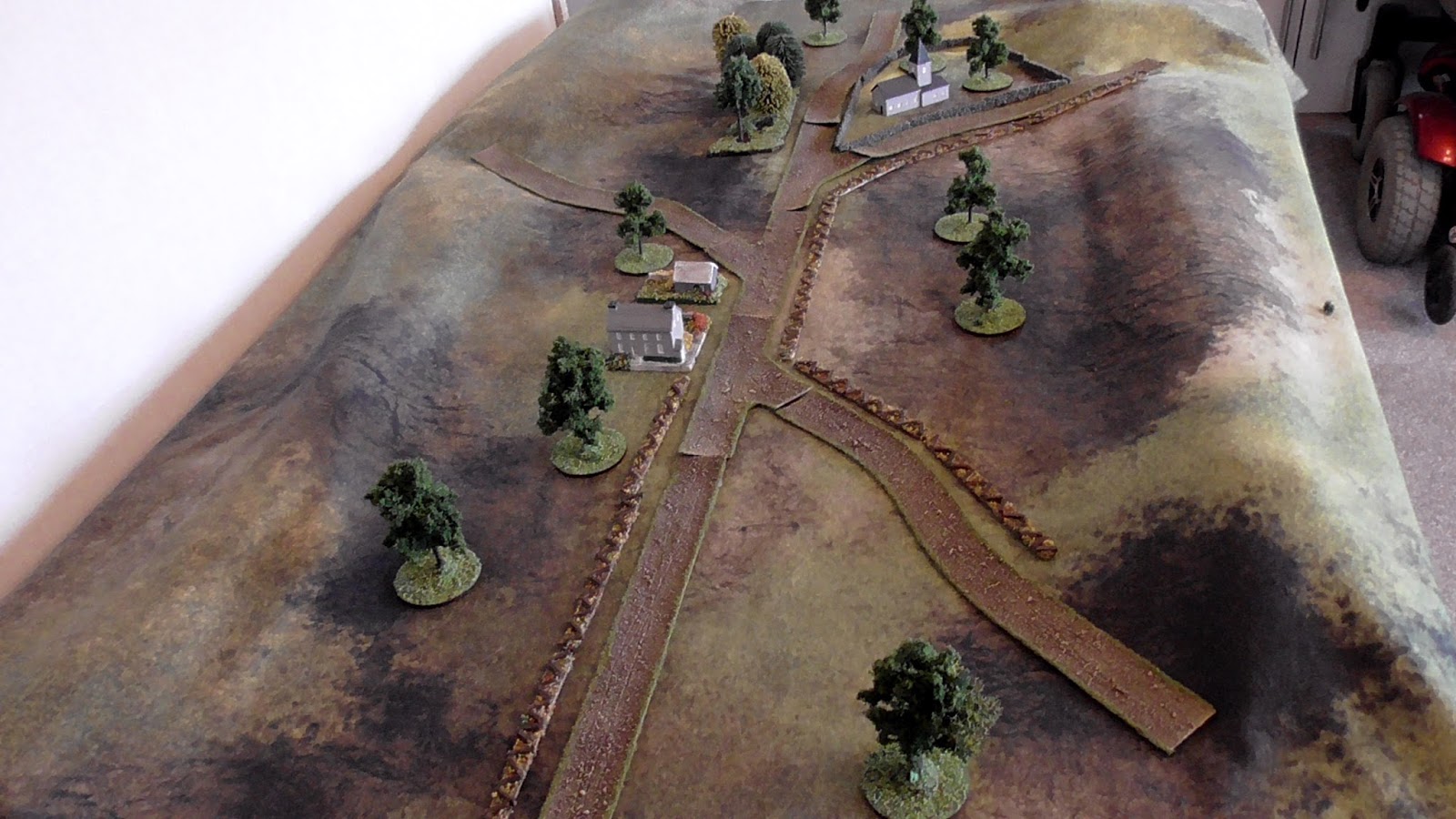 Tabletop Commanders: Fighting a battle with miniatures. Part One