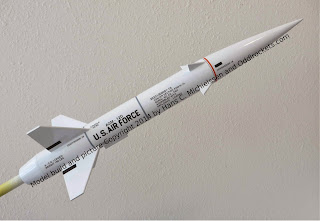 Model Rocket Building: Estes Bullpup #7000, Build Highlights Finished