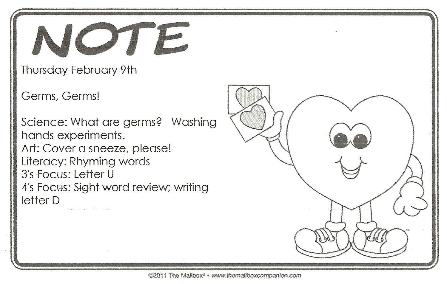 Discovery Days Preschool: February Lesson Plans