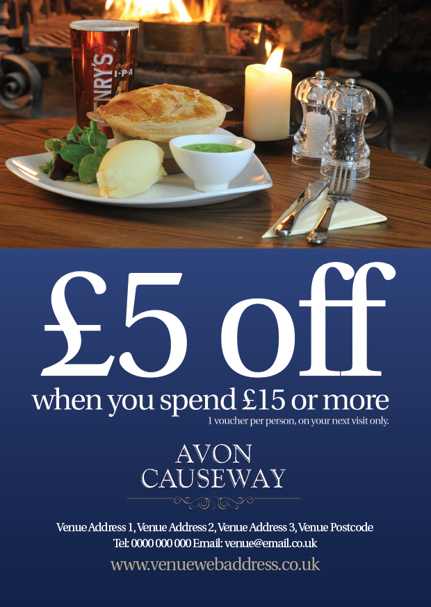Bronson's Blog: Advert Design for Pubs