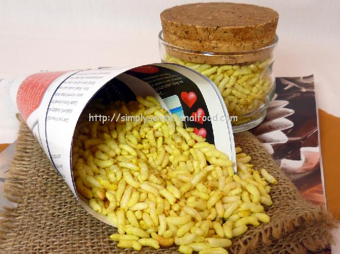 Savory puffed rice snack | simply.food