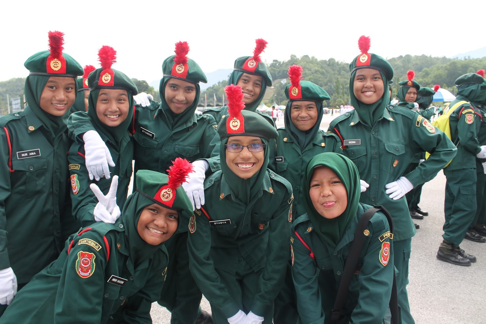 KADET REMAJA SEKOLAH SMK CONVENT, IPOH