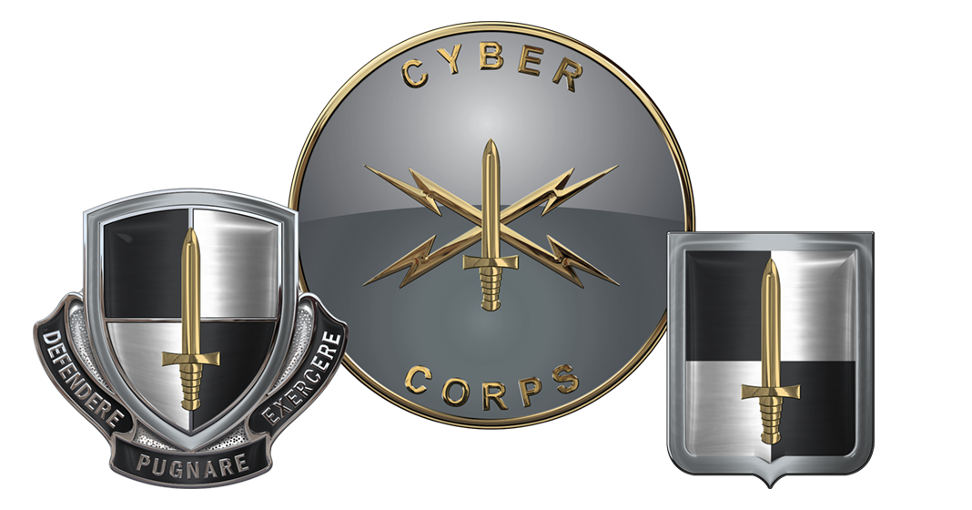 Military Insignia 3D : U.S. Army Cyber Corps