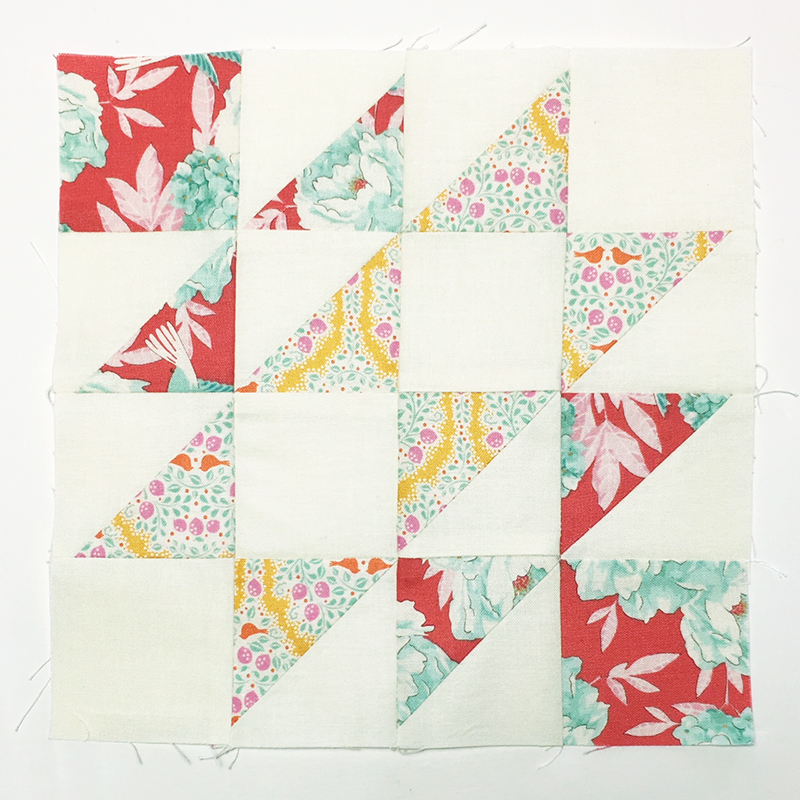 The Beginnings Quilt Along Block 4 - Hovering Hawks | The Intrepid Thread