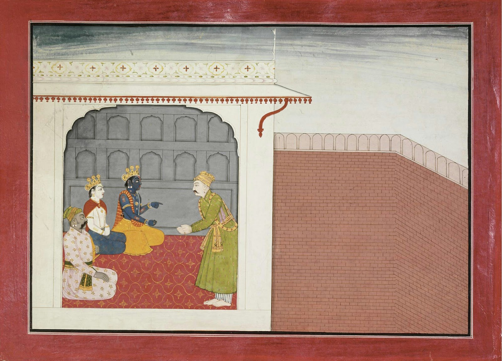 Atelier of india: Fattu and His large Guler Basohli Bhagavata purana