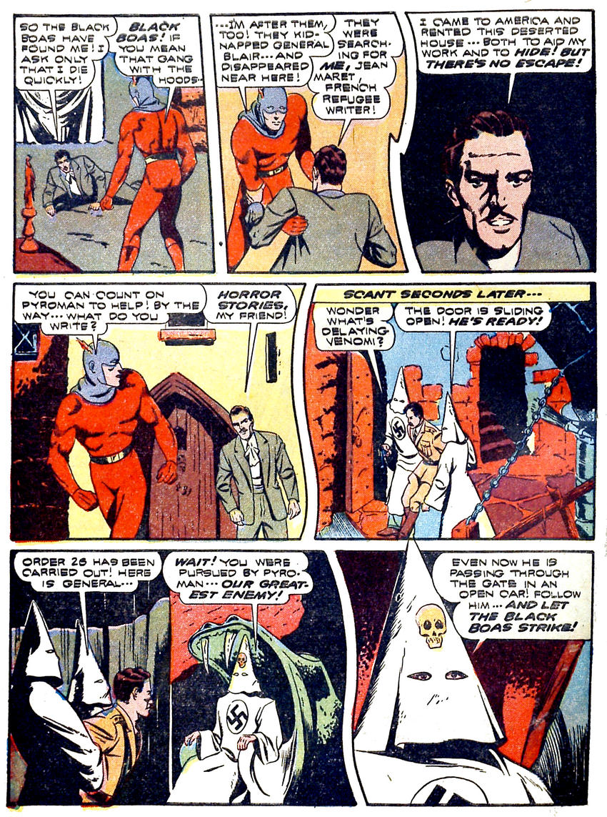 Pappy's Golden Age Comics Blogzine: Number 1968: Pyroman lights up the ...