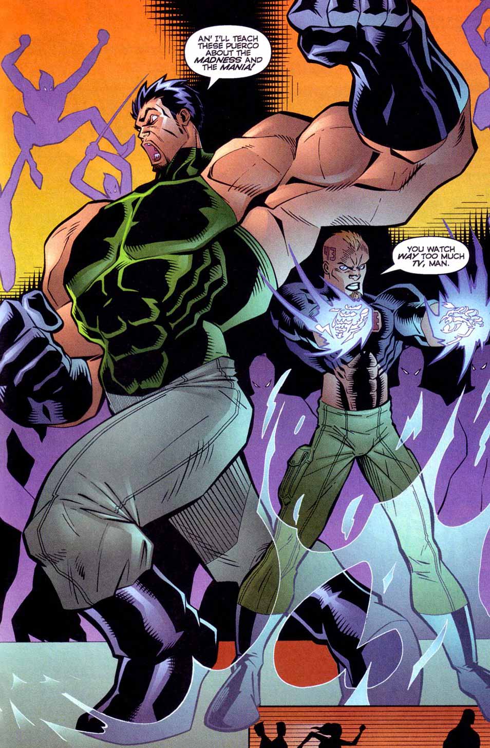 the beauty of male muscle: comic book muscle