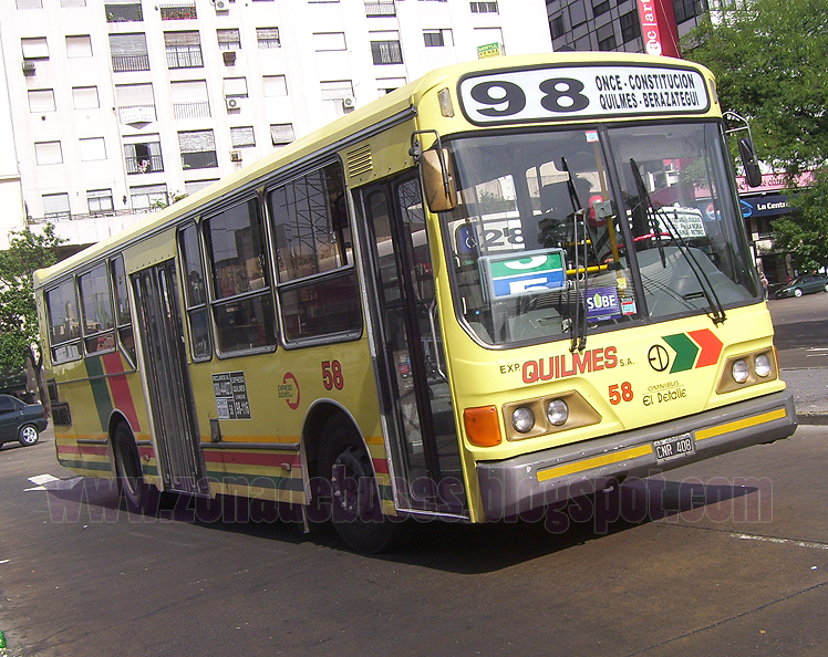 Colectibus - Zona de Buses: LINEA 98