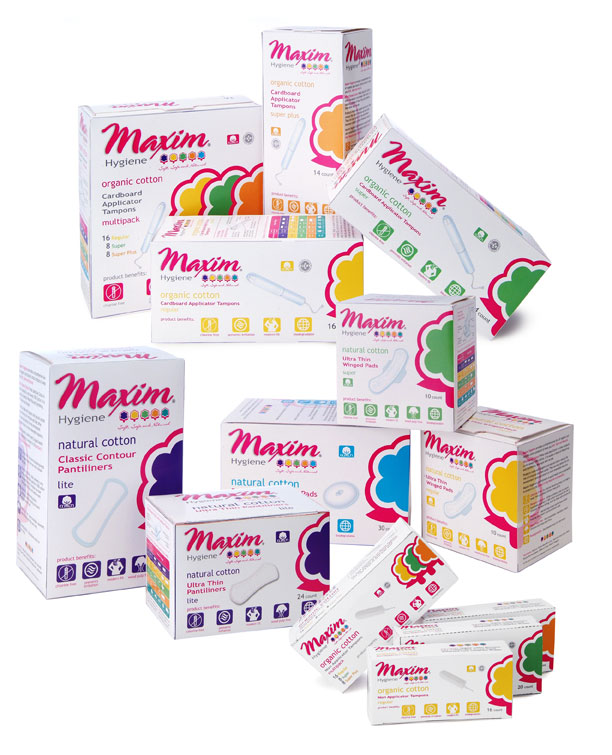 Free Maxim Hygiene Organic Feminine Products Sample Pack: Choose From ...