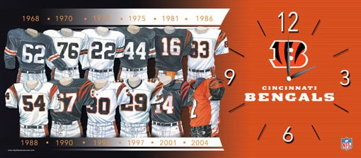 The Cincinnati Bengals and their colorful uniform history – a video ...