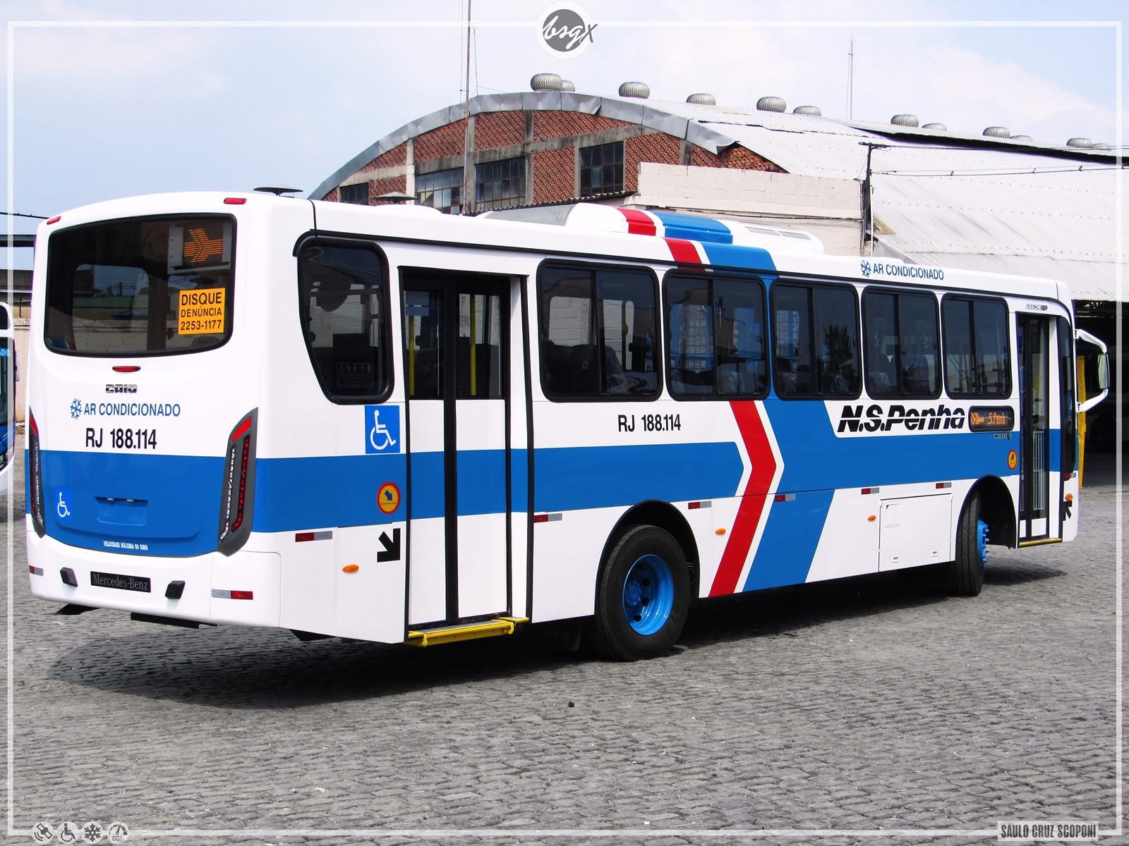 Baixada recebe mais 15 novos ônibus refrigerados da N. S. Penha - Meu ...