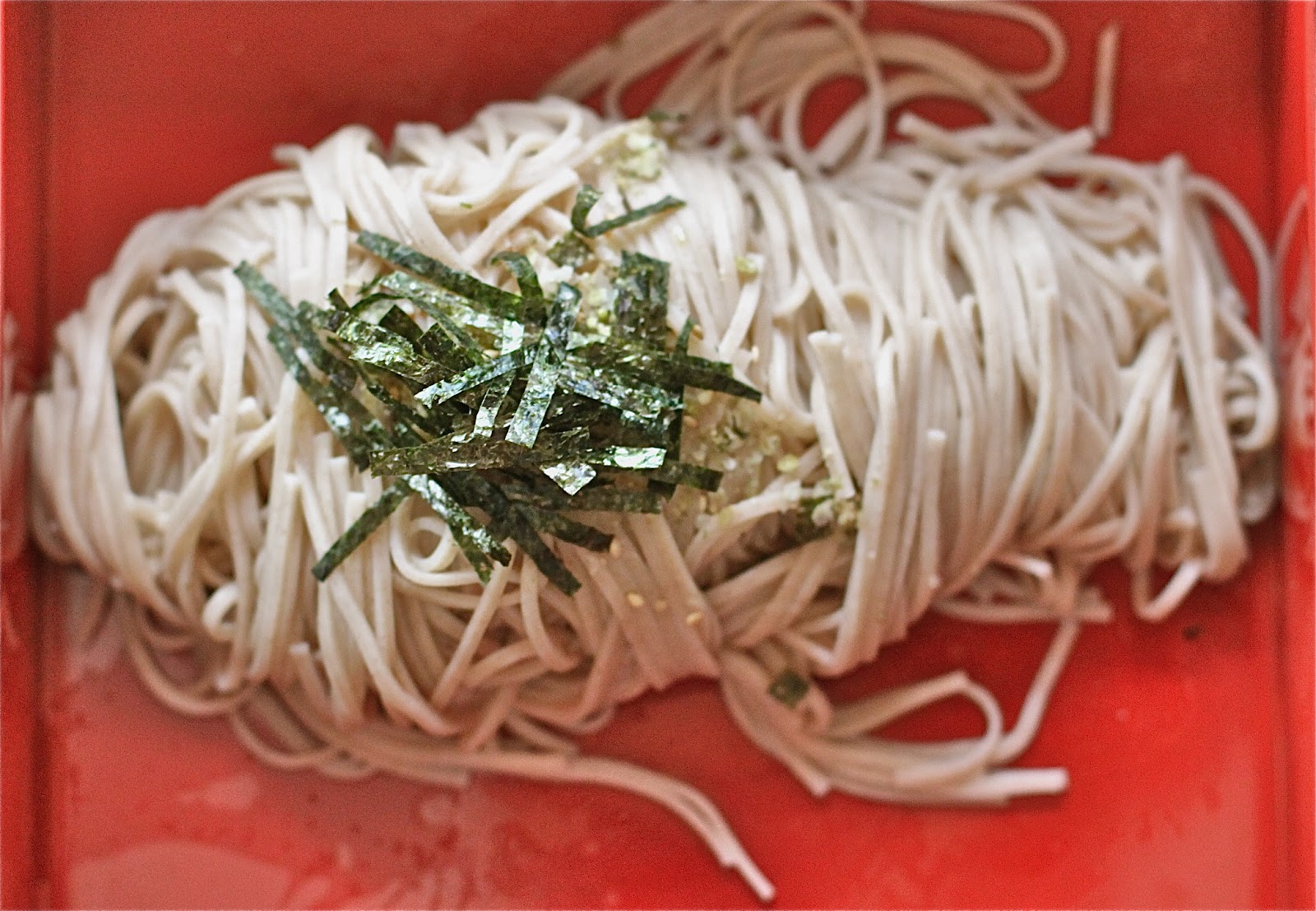 Extra Virgin Chef: Japanese Cold Soba - So Good