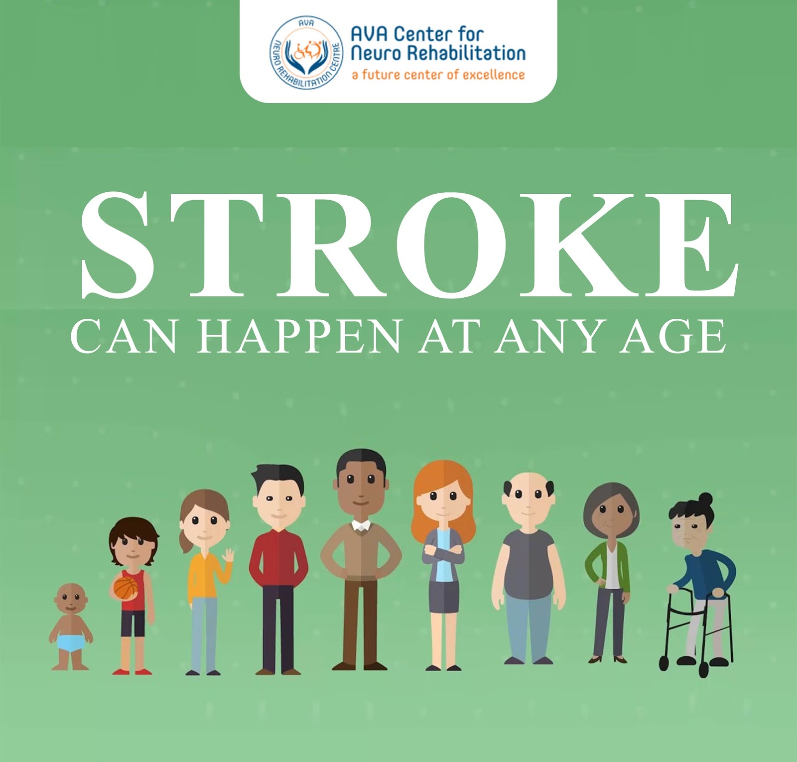 Stroke can happen at any age