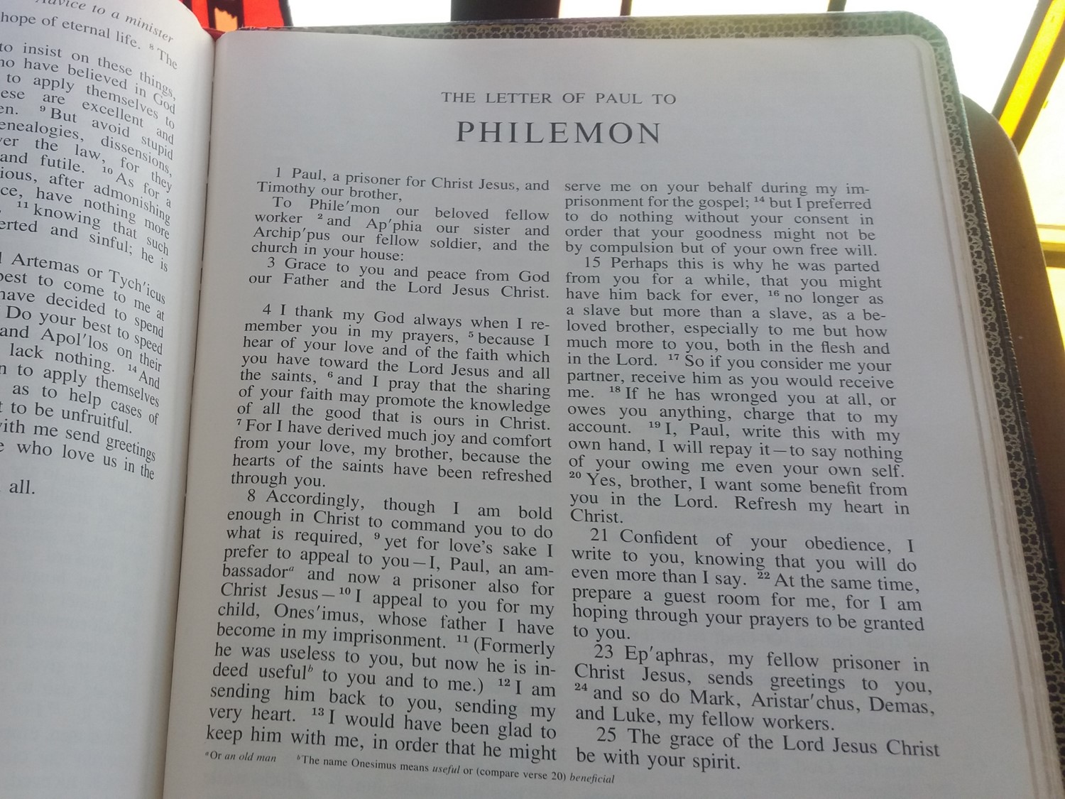 HOW IN THE WORLD!!: Philemon and the way of Love