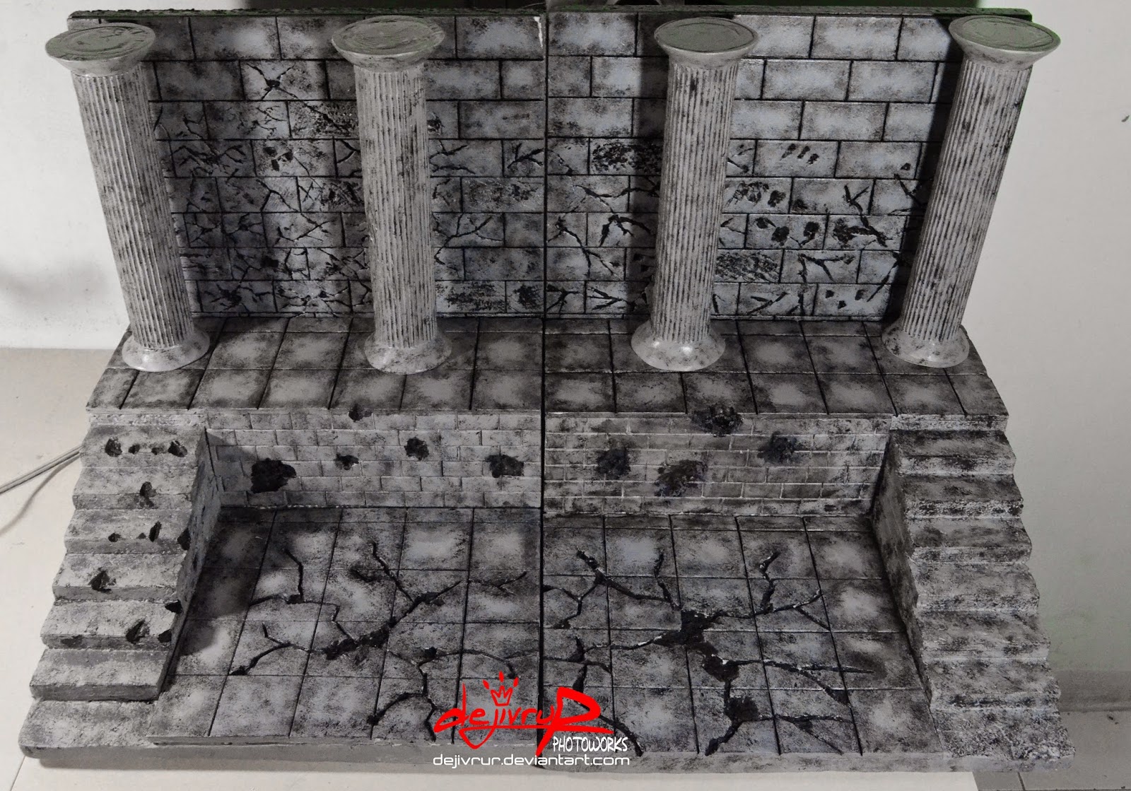 dejivruR photo Gallery: [dioramaworks] #013 Ancient Podium - custom ...