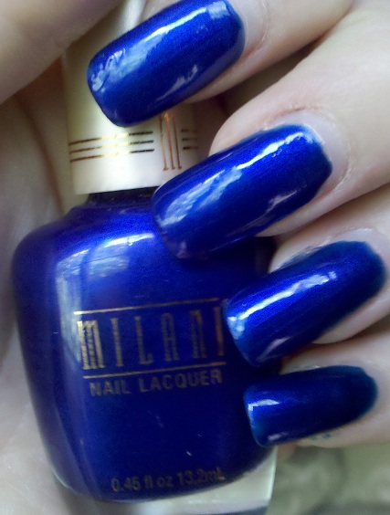 Mineral Magnolias: Milani "Bolting Blue" Swatches!