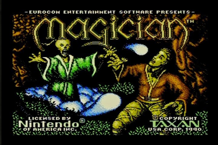 The RPG Consoler: Game 27: Magician (NES) - Warmed Up ("Finished!"*)