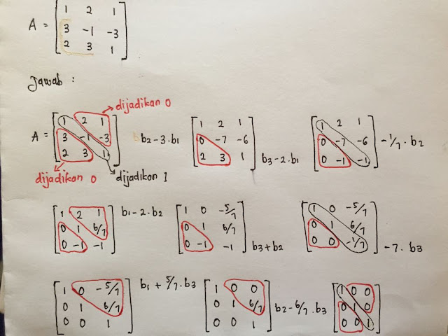 Metode Eliminasi Gauss, Gauss Jordan, Saruus dan Cramer | Matriks ...