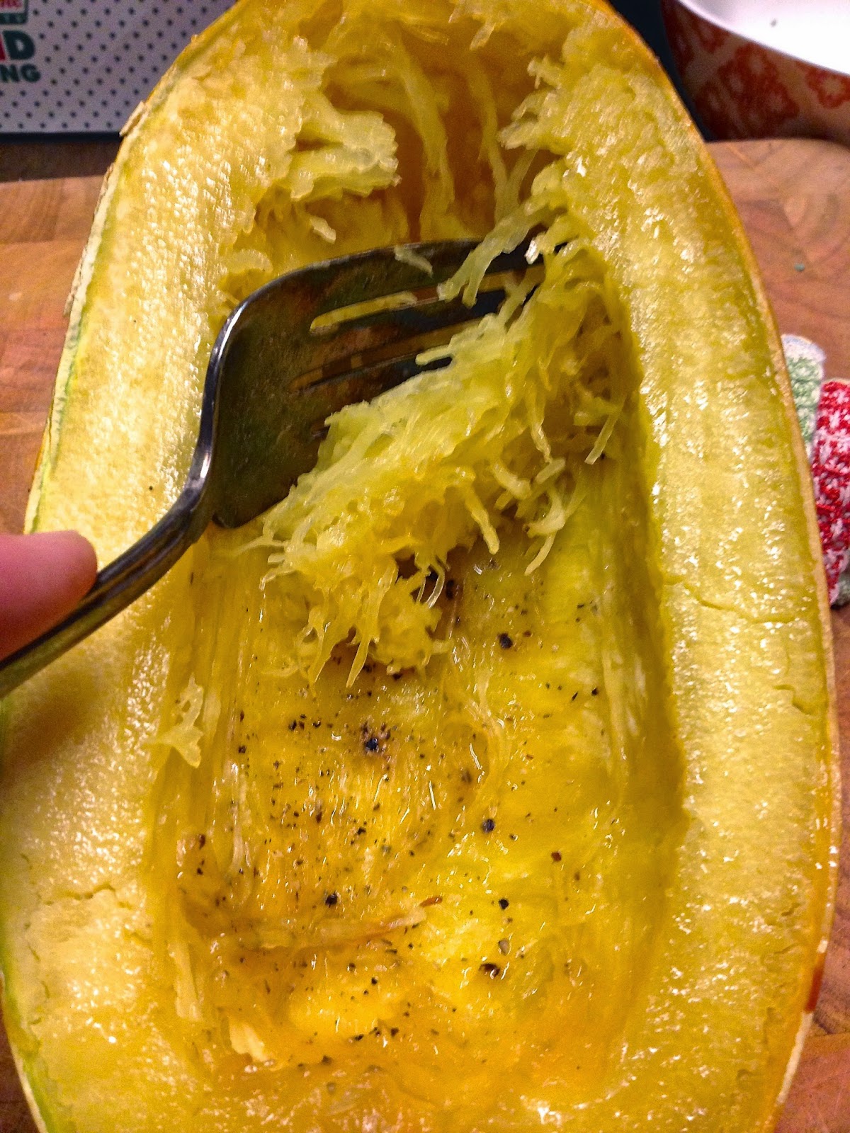 Entropy Kitchen: Herbed Brown Butter Spaghetti Squash