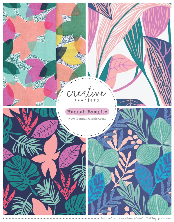 Creative Quarters... Hannah Rampley | love print studio blog