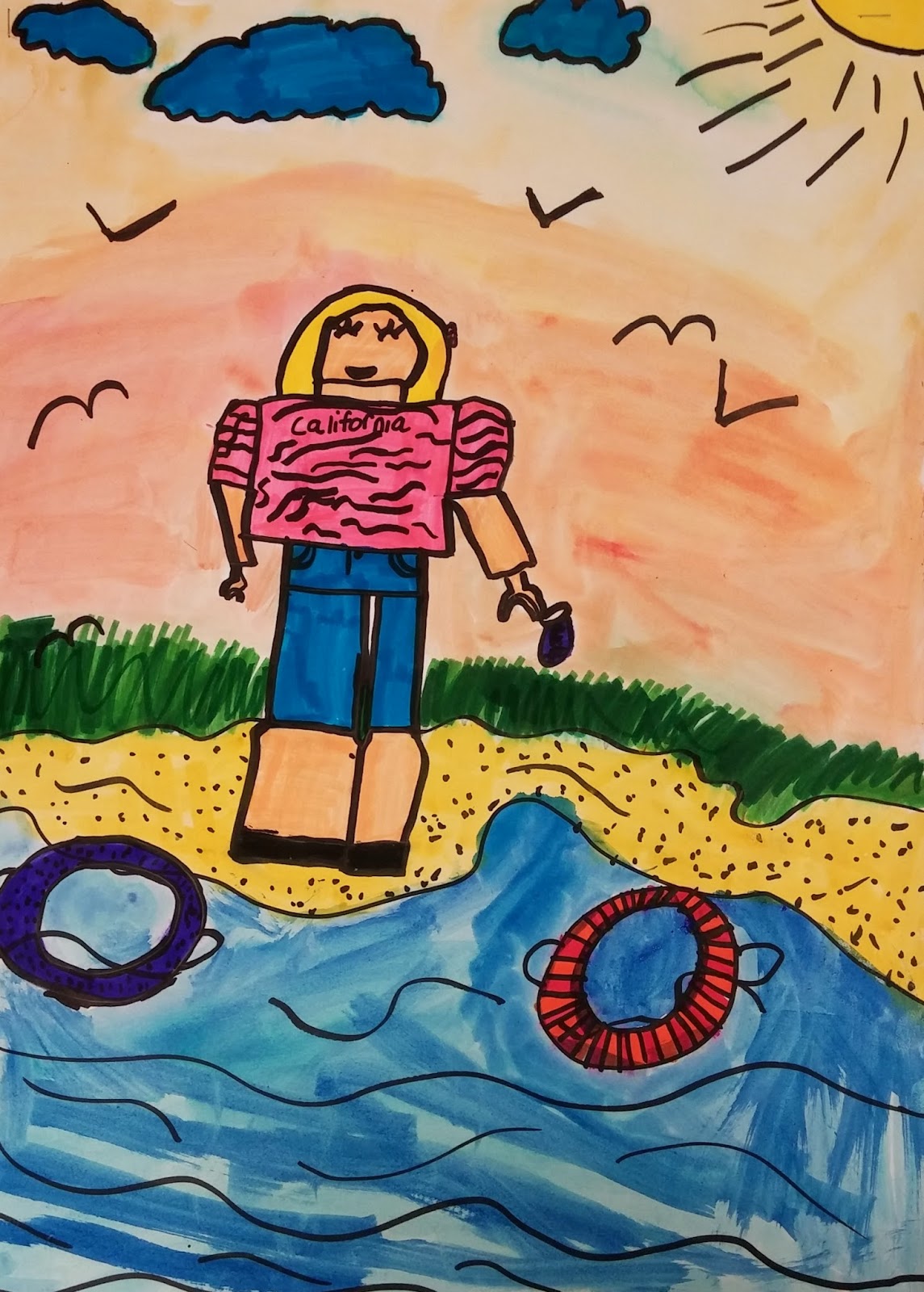 Art with Mrs. Seitz: Lego Self-Portraits