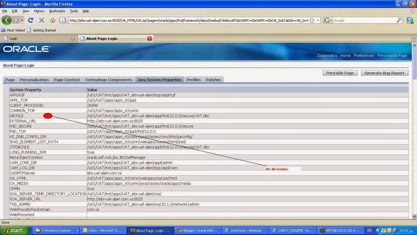 ORACLE TIPS: OAF Version & Setup