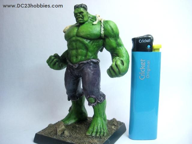 Incredible HULK mini statue painted by DC23 |Don Suratos aka DC23