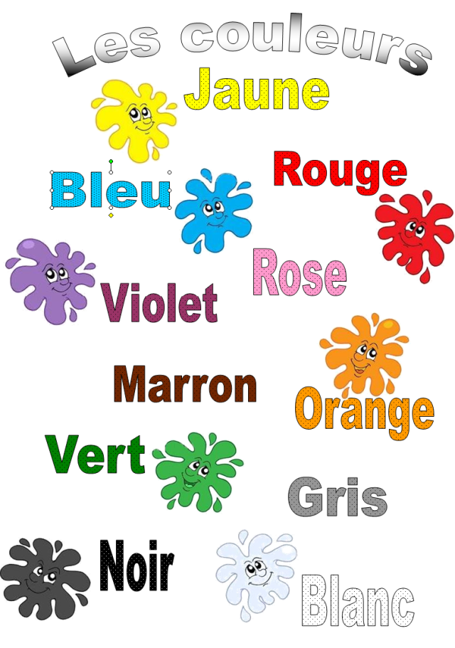 ¡MEJOR EN FRANCÉS!: Les couleurs (Los colores)