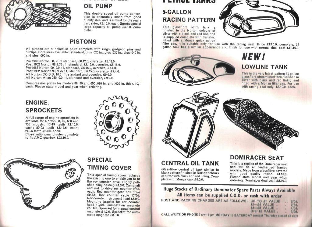 Yorkshire Ferret: Paul Dunstall: Genuine Domiracer Equipment