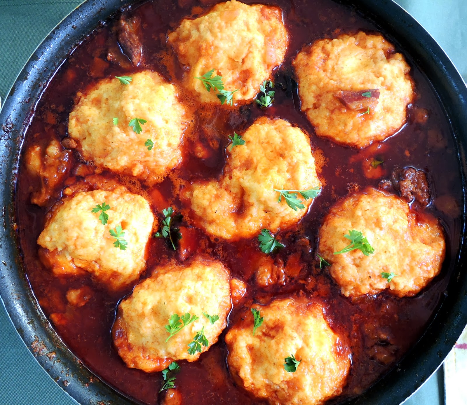 Around the World - in favorite recipes: Hungarian Goulash with Soft ...