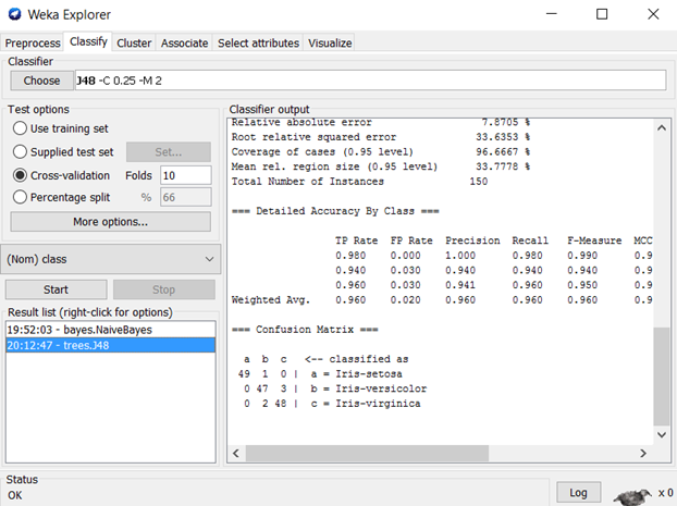 Gr Solution Decision Tree Implementation In Weka Tool