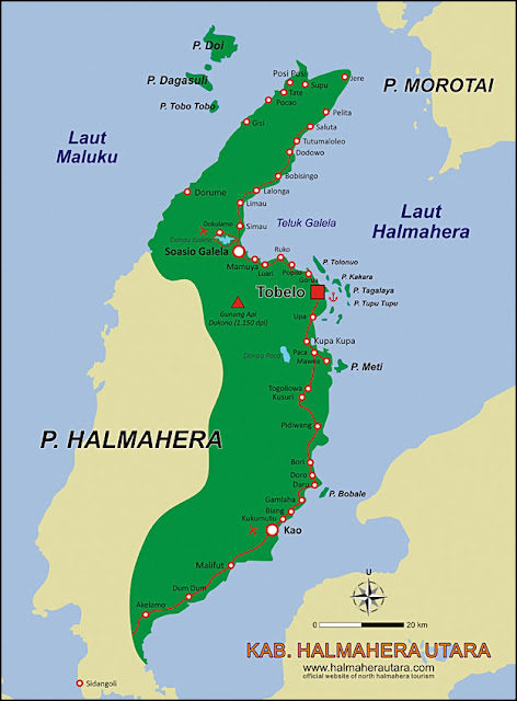 Obyek Wisata Halmahera Utara (TOBELO)