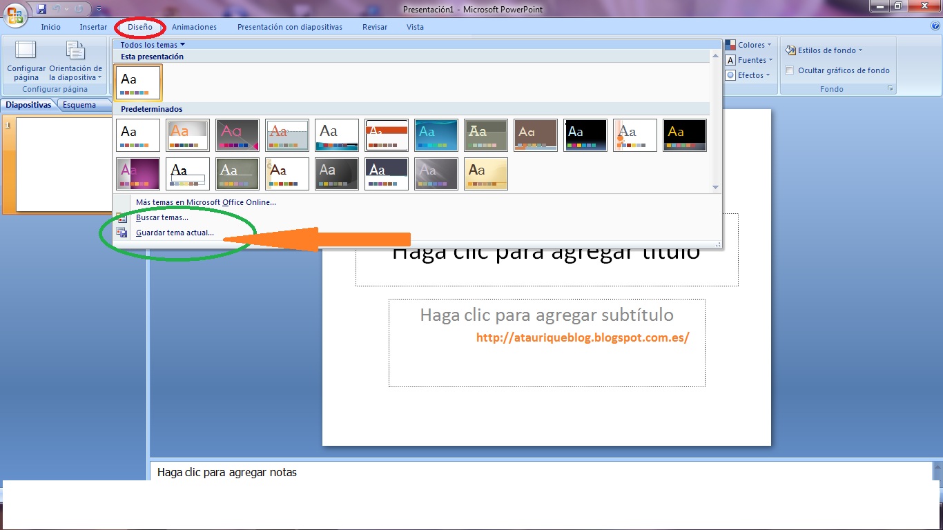 diseño de diapositivas power point 2017