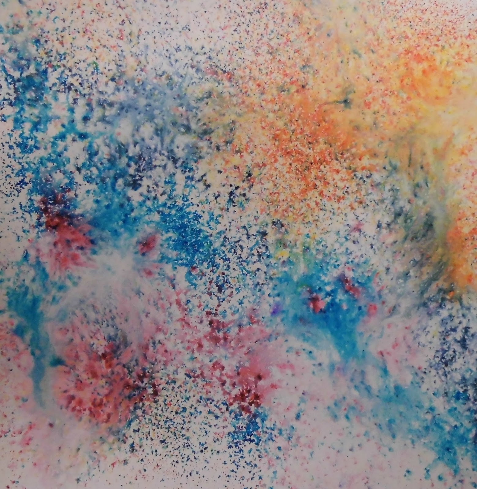 Sarah's Craft Shed: Brusho Background