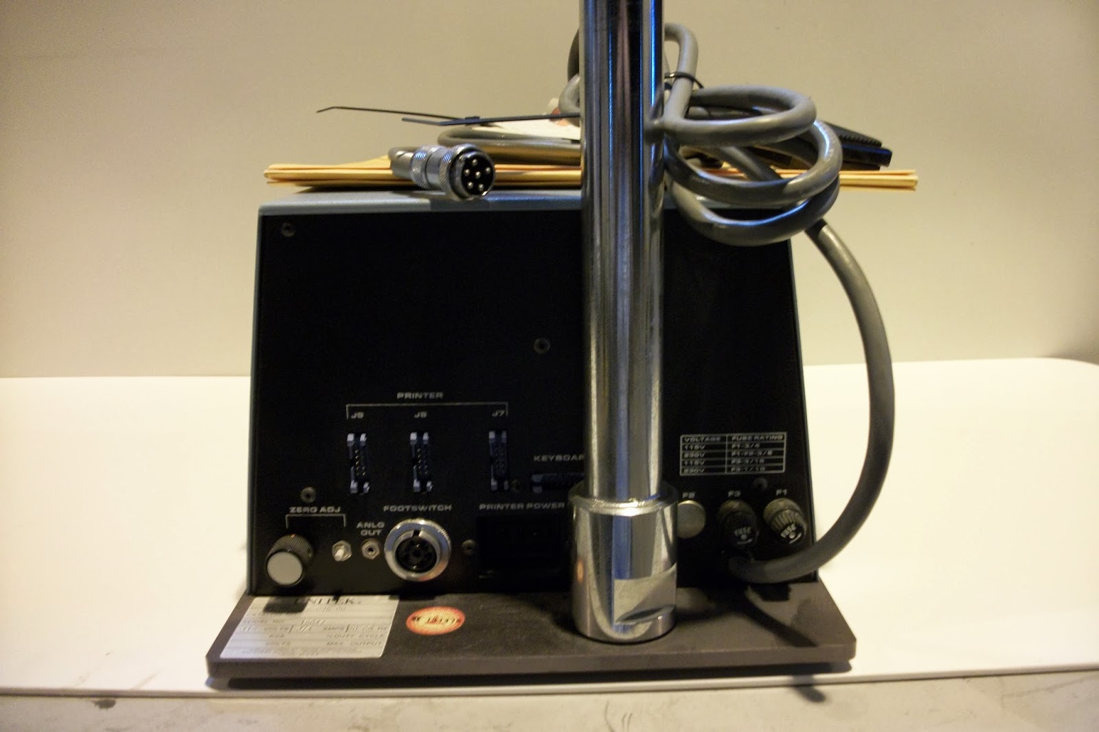 Unitek M/N 6-095-06 Micropull III Manual Wire Bond Pull Tester 115V ...