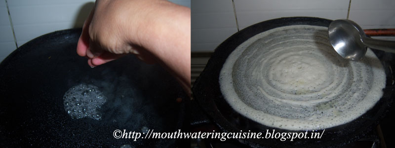 Plain Dosa -- Dosa -- How to make Dosa - E.A.T. easyvegrecipes