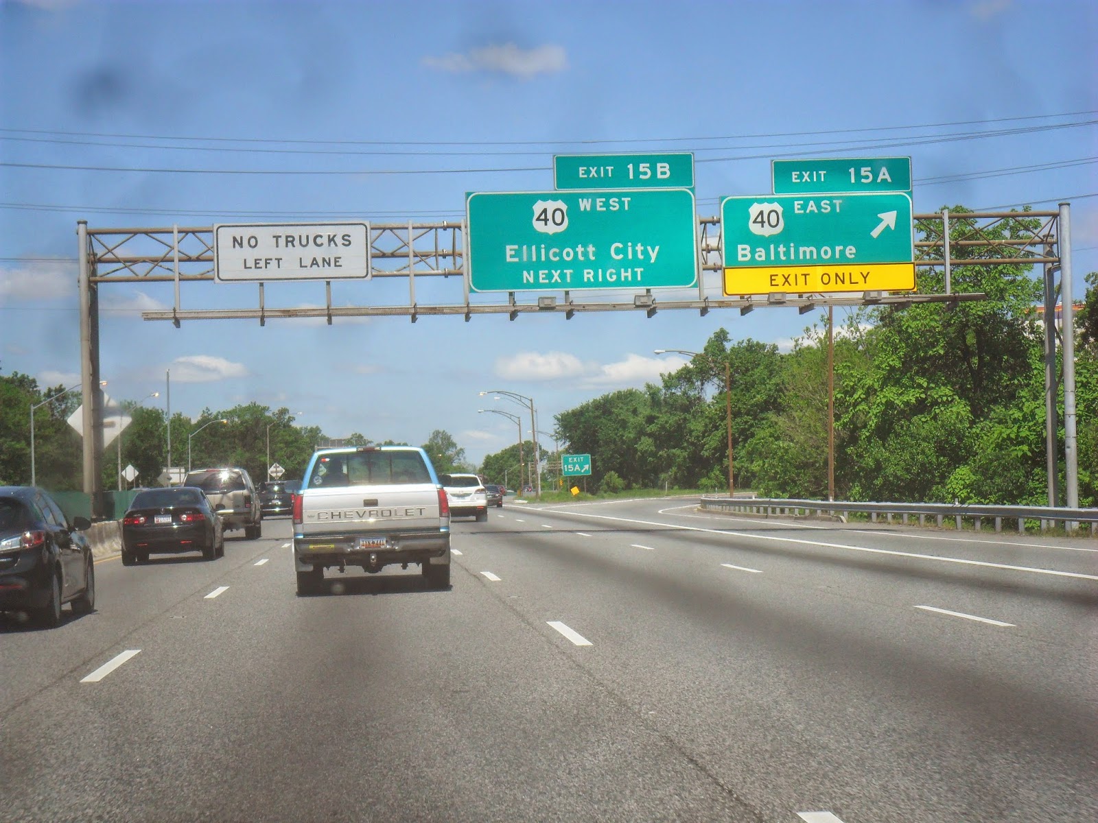 Luke's Signs: I-695/Baltimore Beltway & Interstate 83 - Maryland