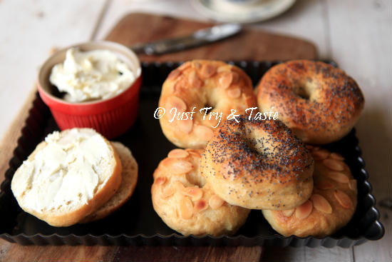 Obsesi Roti 45: Bagel - Roti kenyal yang mantap untuk sarapan! | Just ...