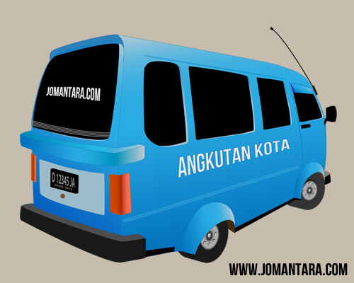 Angkot: Free Vector Graphic