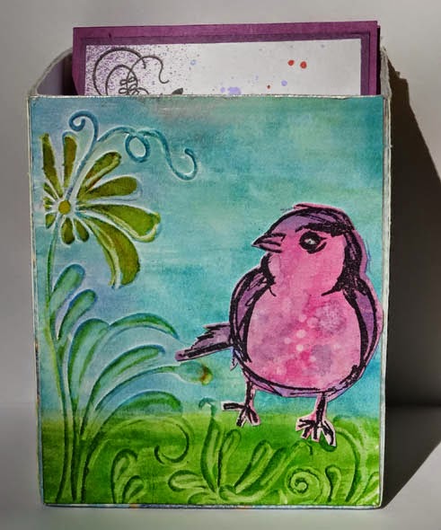 Far North Designs: Repurposing tall tissue boxes