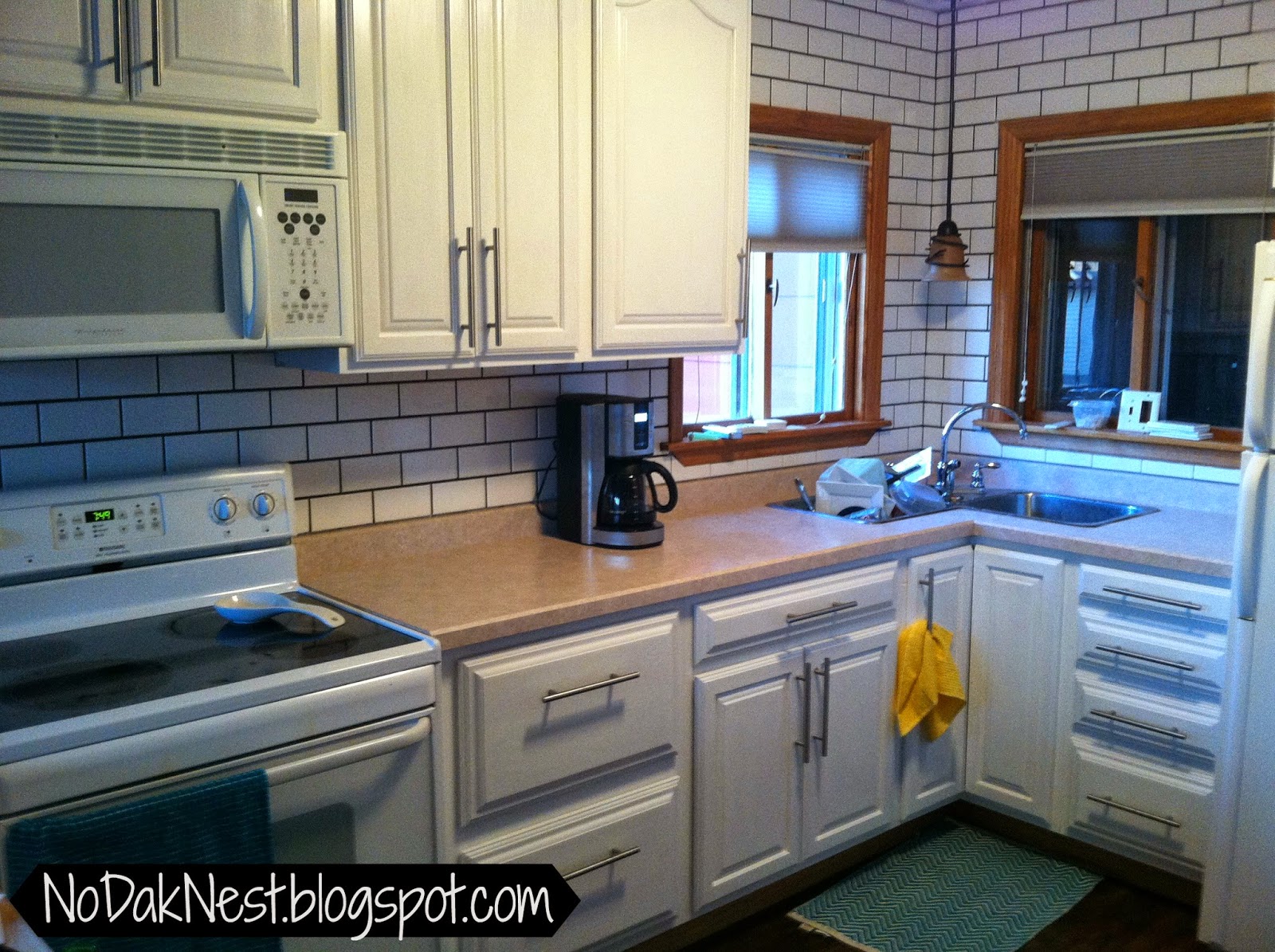 NoDak Nest: Tiling and Mastic and Grout...Oh My!